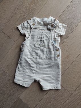 Disney | Bottoms | Disney Cream And Beige Winnie The Pooh Striped ...